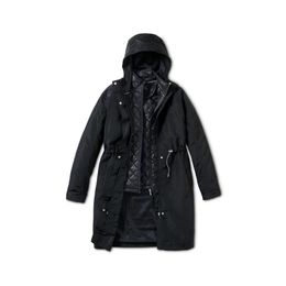 Tchibo - 3-in-1-Funktionsparka und Steppjacke - Damen - Gr. 36 - schwarz