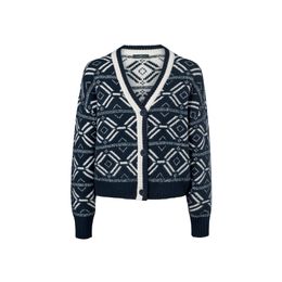 Tchibo - Norweger-Cardigan - Damen - Gr. XL - wei&szlig;/jacquard