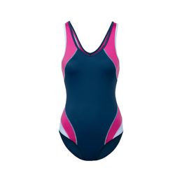 Tchibo - Sport-Badeanzug - Damen - Gr. 38 - blau