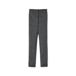 Tchibo - Kinder-Thermoleggings - M&auml;dchen - Gr. 146/152 - anthrazit