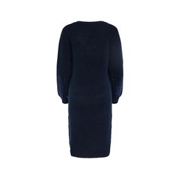 Tchibo - Strickkleid mit Pailletten - Damen - Gr. L - dunkelblau