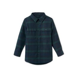 Tchibo - Flanellhemd - Jungen - Gr. 158/164 - dunkelblau/kariert