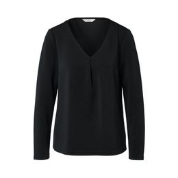 Tchibo - Blusenshirt aus Modal-Mix - Damen - Gr. M - schwarz