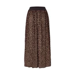 Tchibo - Bedruckter Plisseerock - Damen - Gr. L - beige/print