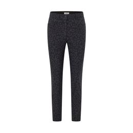Tchibo - Bedruckte Bengalin-Hose - Damen - Gr. 36 - schwarz/print