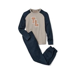 Tchibo - Pyjama - Gr. 122/128 - dunkelblau