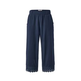 Tchibo - Culotte mit Stickerei - Damen - Gr. L - dunkelblau