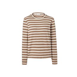Tchibo - Gestreiftes Langarmshirt - Damen - Gr. XXL - beige/gestreift
