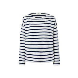 Tchibo - Gestreiftes Sweatshirt - Damen - Gr. M - dunkelblau/gestreift