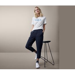 Tchibo - Hose mit Bundfalte - Damen - Gr. 48 - dunkelblau