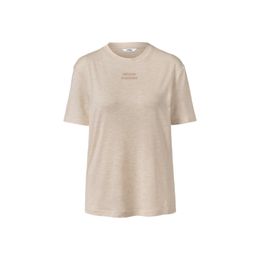 Tchibo - T-Shirt mit Statement-Print - Damen - Gr. S - wei&szlig;/print