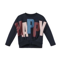Tchibo - Sweatshirt - M&auml;dchen - Gr. 158/164 - dunkelblau/print