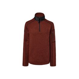 Tchibo - Strickfleece-Midlayer - Herren - Gr. L - braun