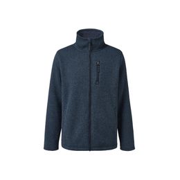 Tchibo - Thermo-Strickfleecejacke - Herren - Gr. L - blau