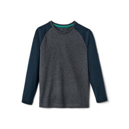 Tchibo - 2 Longsleeves - Kinder - Gr. 122/128 - dunkelgrau