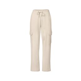 Tchibo - Sweathose mit Cargo-Taschen - Damen - Gr. XXL - creme