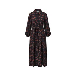 Tchibo - Bedrucktes Webkleid - Damen - Gr. 46 - schwarz/print
