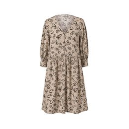 Tchibo - Kleid mit Print - Damen - Gr. 46 - schwarz