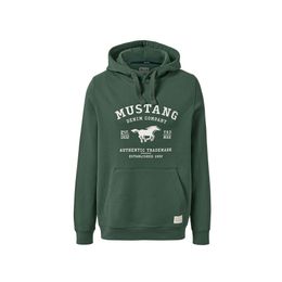 Tchibo - Hoodie &raquo;Mustang&laquo; - Herren - Gr. L - gr&uuml;n/print