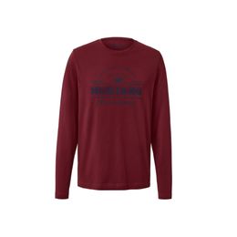 Tchibo - Longsleeve &raquo;Mustang&laquo; - Herren - Gr. XL - rot/print
