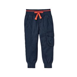 Tchibo - Baumwoll-Schlupfhose - Jungen - Gr. 110/116 - dunkelblau