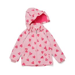 Tchibo - Kinder-Regenjacke - Baby - Gr. 86/92 - hellrosa/print