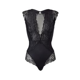 Tchibo - Spitzenbody - Damen - Gr. 36 - schwarz