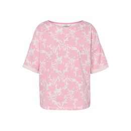Tchibo - Bedrucktes Sweatshirt - Damen - Gr. L - creme/gebl&uuml;mt