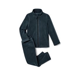Tchibo - Kleinkinder-Fleece-Kombi - Kinder - Gr. 122/128 - dunkelblau