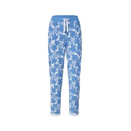 Tchibo - Bedruckte Sweatpants - Damen - Gr. XXL - creme/gebl&uuml;mt