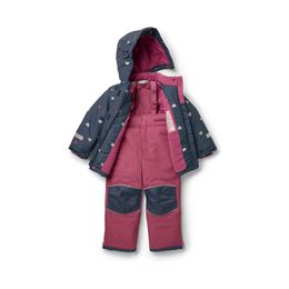 Tchibo - 2-teilige Kinder-Schneekombi - Baby - Gr. 86/92 - dunkelblau/print