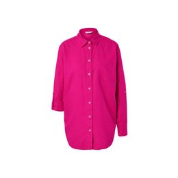 Tchibo - Lange Leinenbluse - Damen - Gr. 42 - pink
