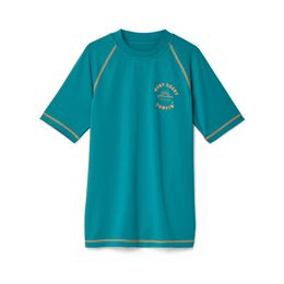 Tchibo - Kinder-Shirt mit UV-Schutzfaktor 50+ - Kinder - Gr. 170/176 - t&uuml;rkis/print