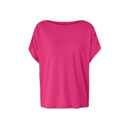Tchibo - Shirt aus Leinenmix - Damen - Gr. S - pink