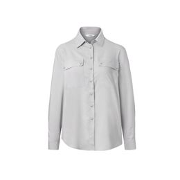 Tchibo - Hemdbluse - Damen - Gr. 42 - hellgrau