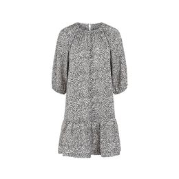Tchibo - Webkleid - Damen - Gr. 40 - schwarz/print