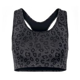 Tchibo - Sport-BH - Damen - Gr. S - schwarz/print