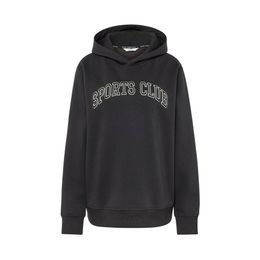 Tchibo - Sweathoodie - Herren - Gr. L - anthrazit/print