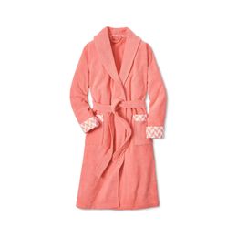 Tchibo - Velours-Bademantel - Damen - Gr. M - dunkelrosa