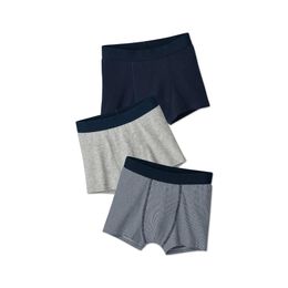 Tchibo - 3 Slipboxer - Jungen - Gr. 98/104 - dunkelblau