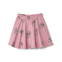 Tchibo - Kinder-Jerseyrock mit Hose - Gr. 98/104 - schwarz/print