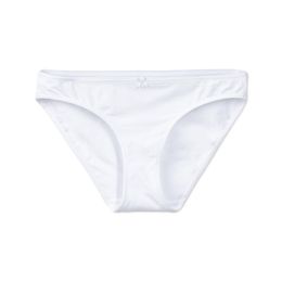 Tchibo - 5 Slips - Damen - Gr. L - wei&szlig;/gestreift