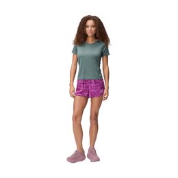 Fila Damen-Funktionsshorts - Damen - Gr. M - lila/print