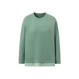 Tchibo - Oversized Fitness-Longsleeve - Damen - Gr. L - gr&uuml;n