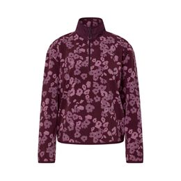 Tchibo - Fleece-Pullover - Damen - Gr. XL - ros&eacute;/print