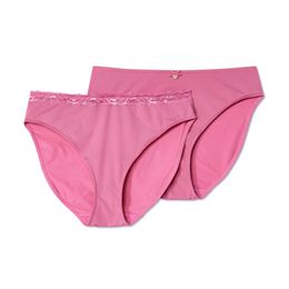 Tchibo - 2 Slips - Damen - Gr. S - ros&eacute;