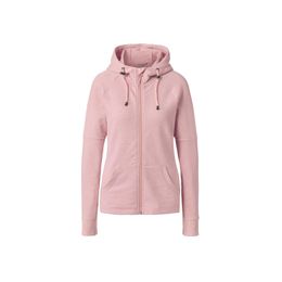Tchibo - Sweatjacke mit Kapuze - Damen - Gr. S - ros&eacute;