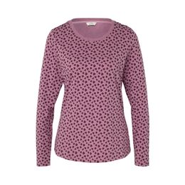 Tchibo - Outdoorshirt - Damen - Gr. XXL - bordeaux/print