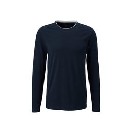 Tchibo - Langarmshirt - Herren - Gr. M - dunkelblau