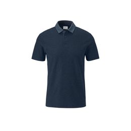 Tchibo - Jacquard-Poloshirt - Herren - Gr. XXL - blau/jacquard